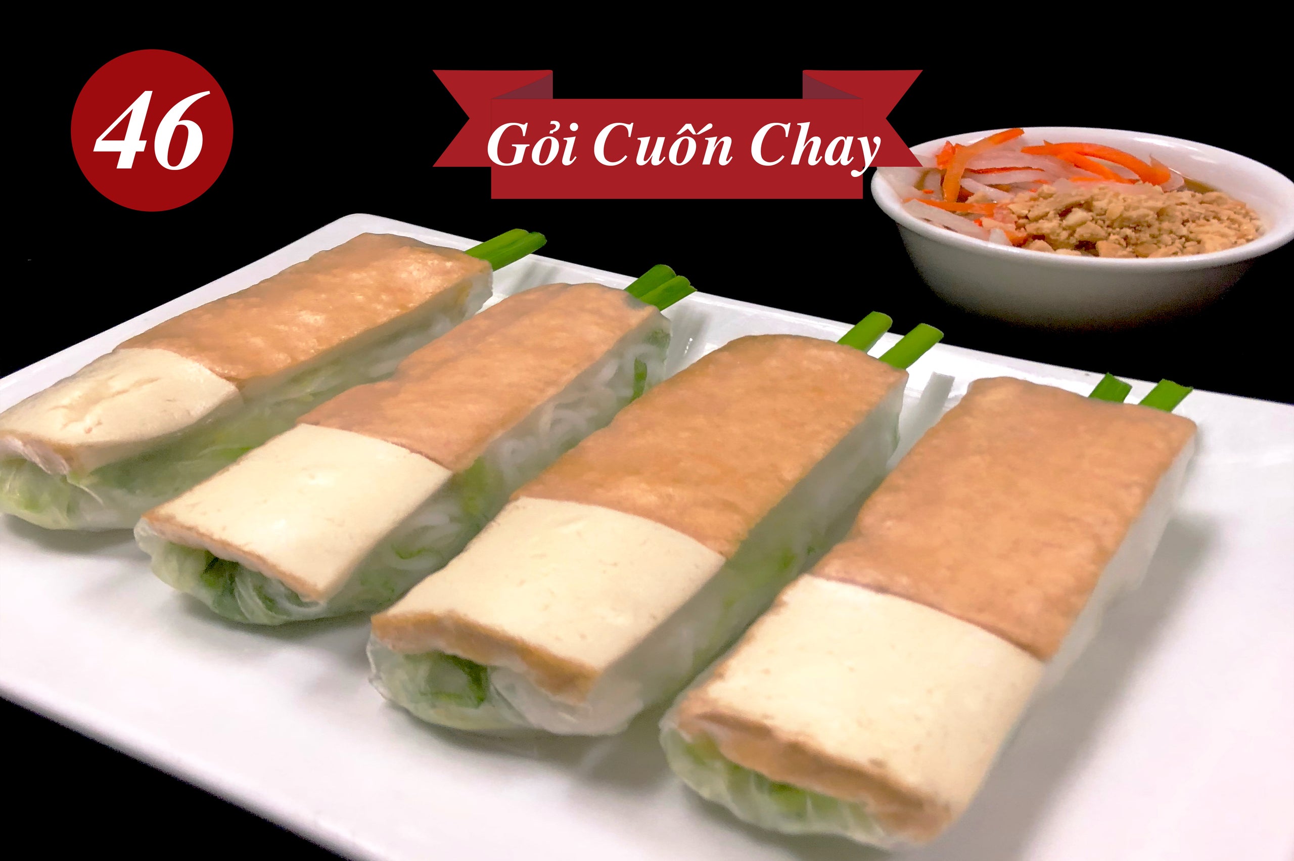 46A. Tofu Spring Roll (2pc) | Pho Minh